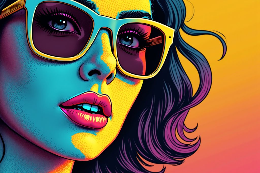 Pop-Art Bilder: Kunst mit bunten Farben & Kultfiguren